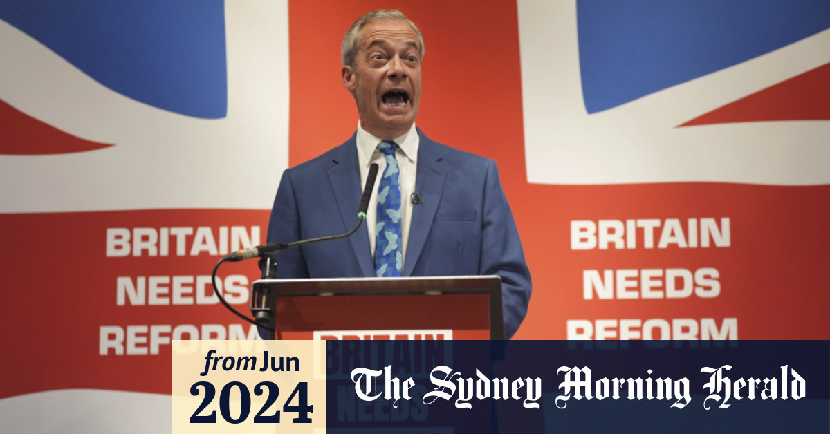 UK election 2024: Nigel Farage stuns with shock UK political comeback