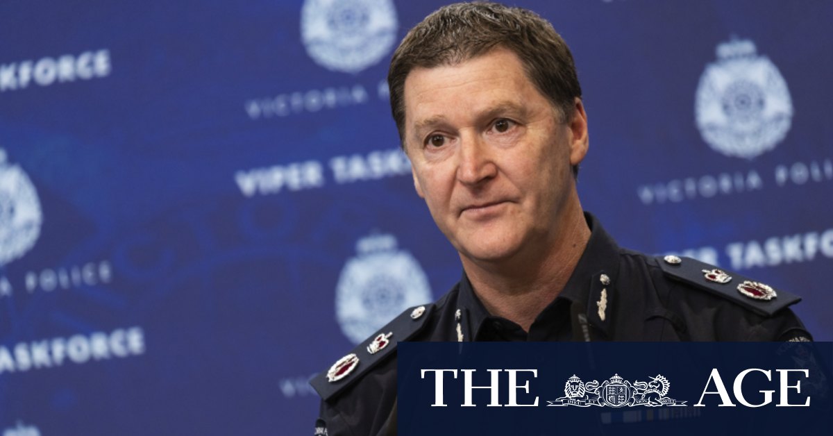 Shane Patton: Victoria Police chief commissioner resigns effective ...