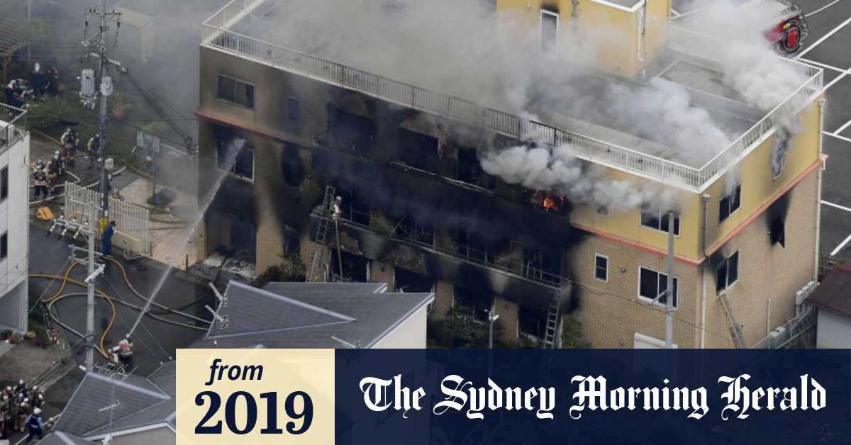 Kyoto Animation fire: 33 dead in suspected arson at animation studio