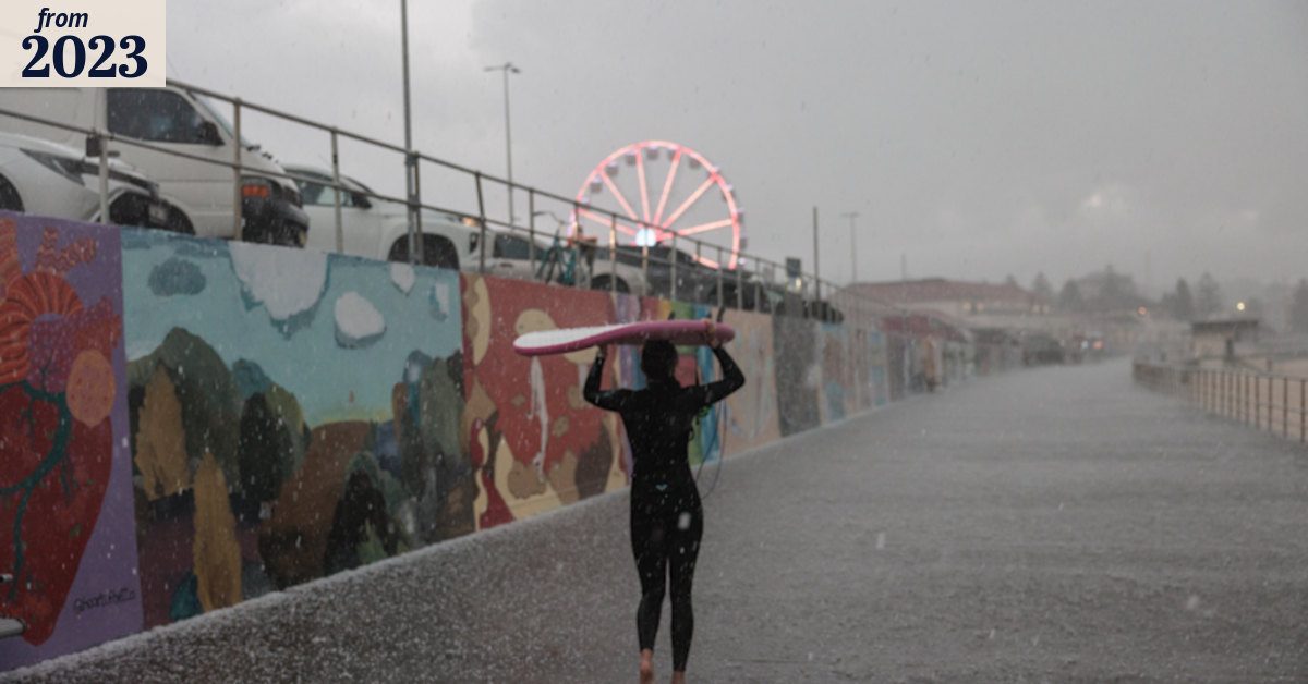 Sydney weather: Thunderstorms batter city after warm winter’s day