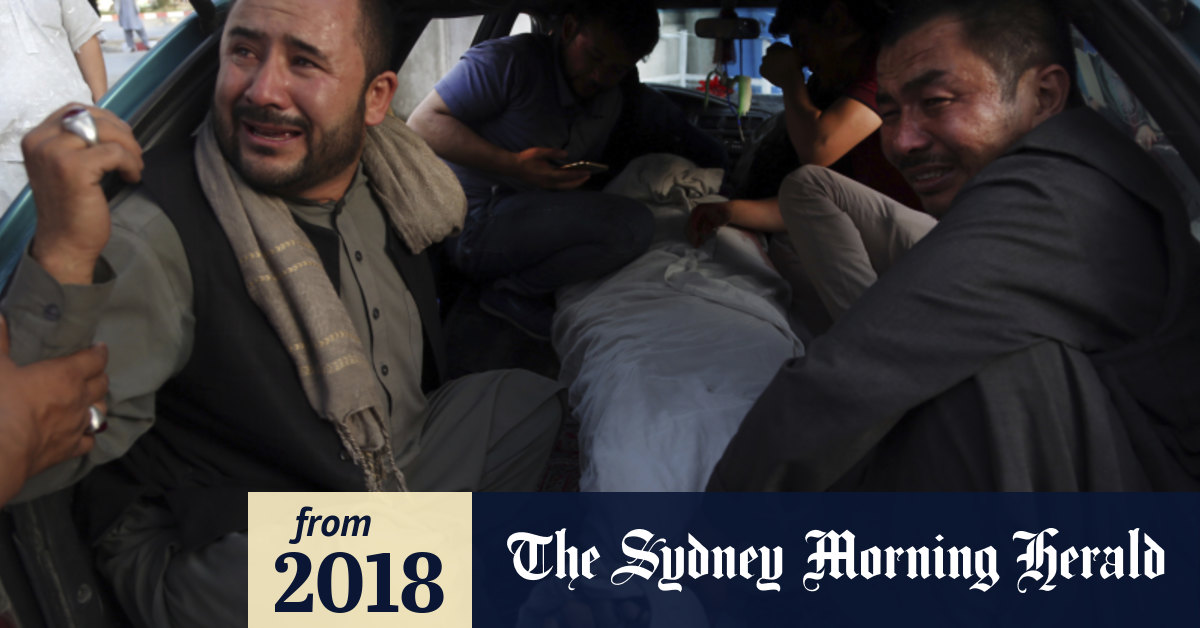 School students targeted in Kabul bombing, dozens killed