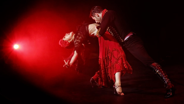 Classic ballroom moves with a twist