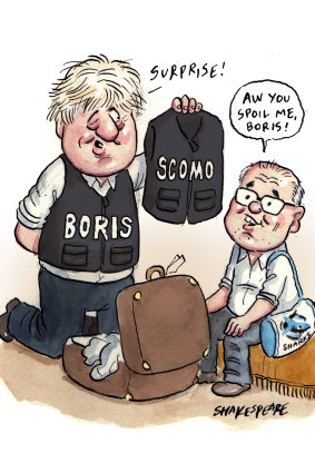 Boris Johnson paid for Scott Morrison’s Israel trip; Craig Hutchison’s ...