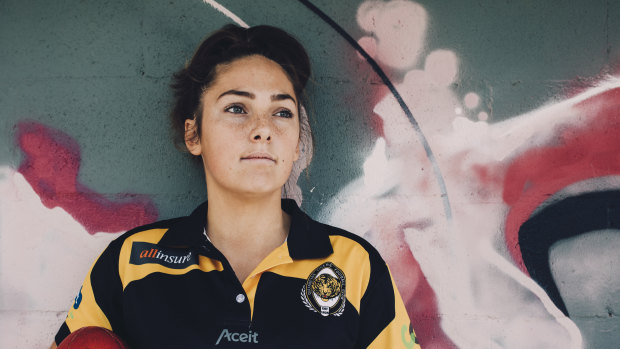 AFL Women's: Queanbeyan's Alexia Hamilton gets a shot at AFLW dream