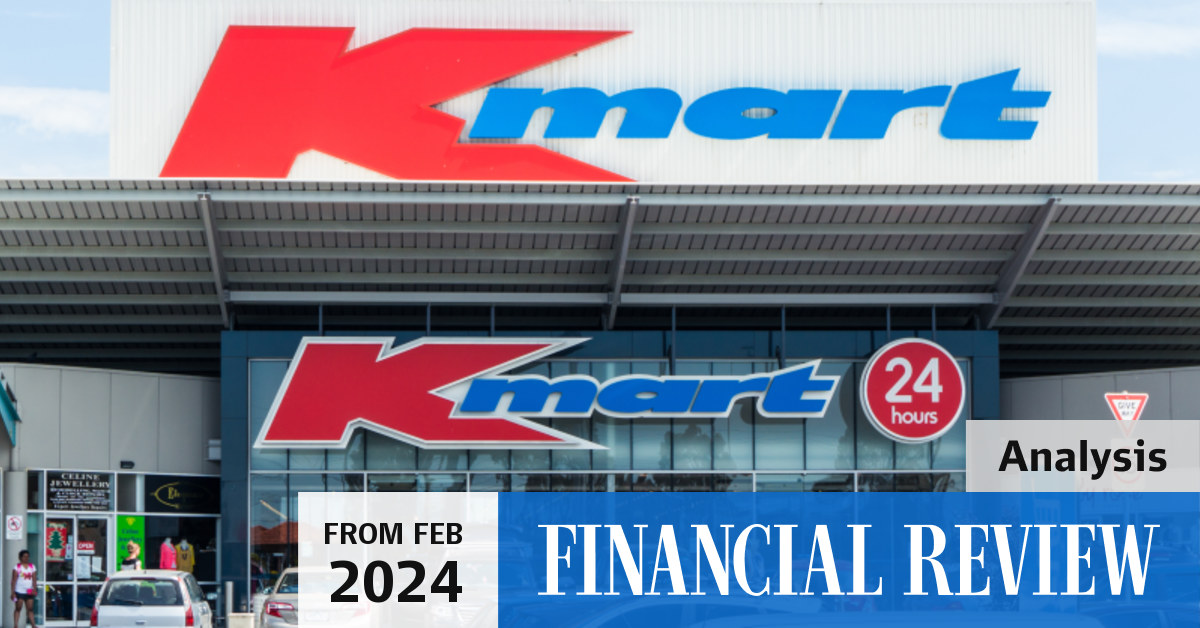 How Kmart delivered a record half of earnings thanks to a version of ...