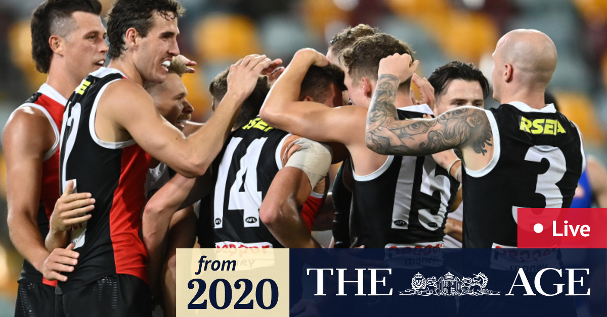 AFL finals 2020 LIVE updates: St Kilda Saints v Western Bulldogs at the ...