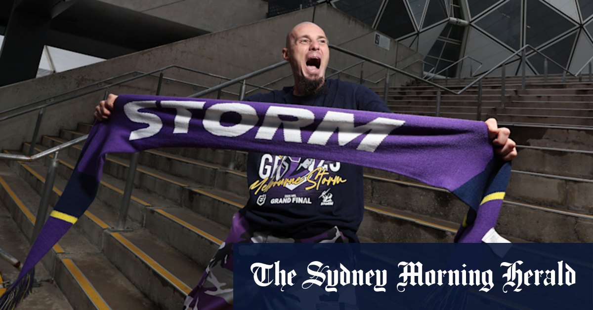 Melbourne Storm fans hit the road for NRL grand final against Brisbane ...