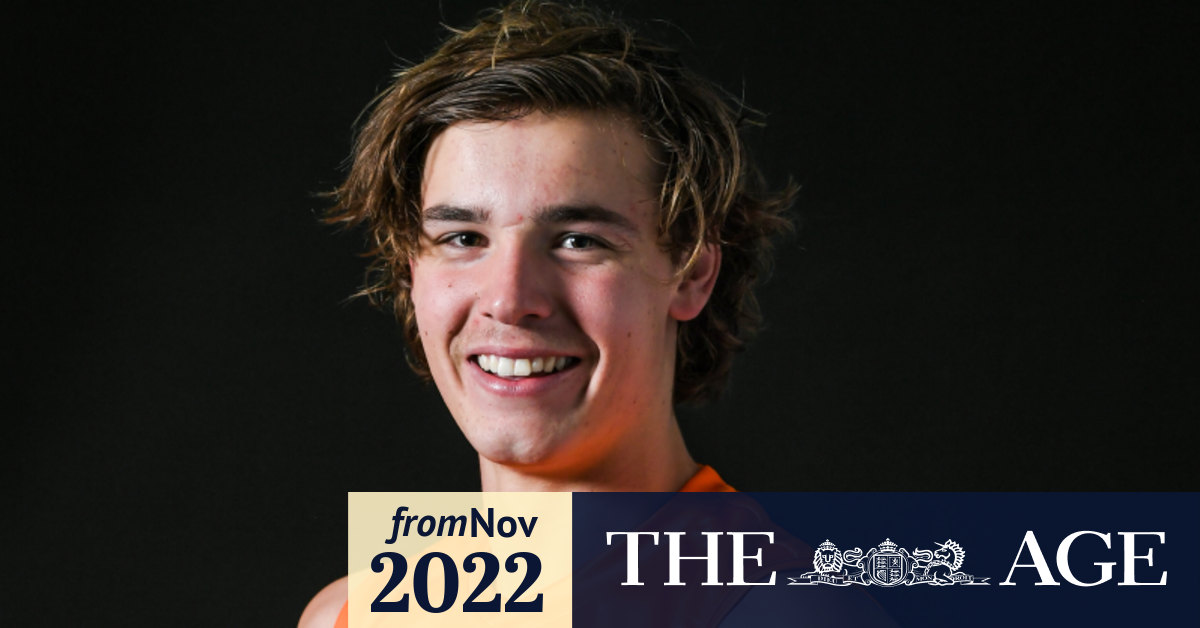 AFL draft 2022: Aaron Cadman taken by GWS Giants with top pick