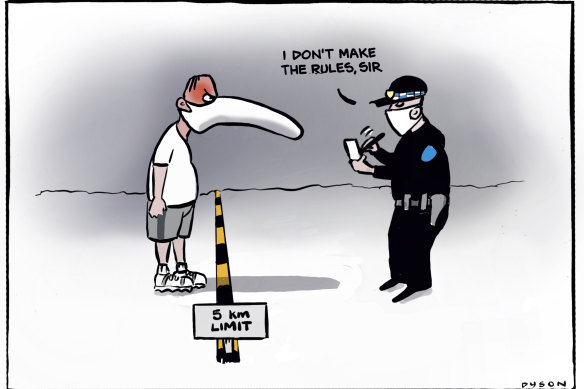 Many were unwittingly breaking the exercise rules