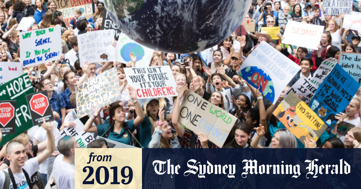 'Don't want the earth to get hurt': 150,000 students strike