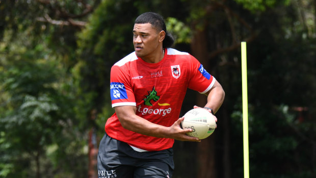 NRL 2022: St George Illawarra Dragons recruit Moses Suli to press ...