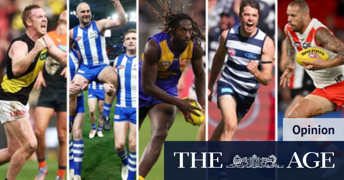 AFL 2023: Lance Franklin tops class as retirees of 2023 ranked 1-11