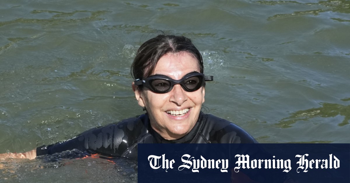 Paris Olympics 2024: Anne Hidalgo makes good on Seine swim
