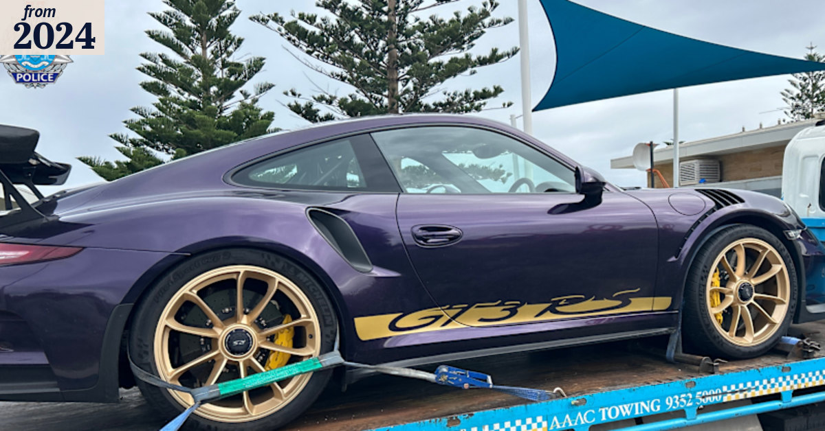 Chopper films alleged 170km/h Ferrari-Porsche race on Perth streets