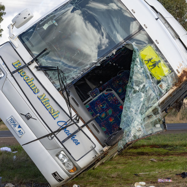 Exford bus crash: Inside the terrifying collision that almost claimed ...