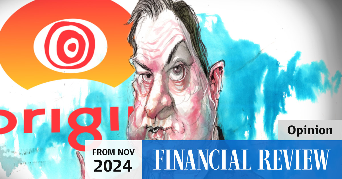 Origin CEO Frank Calabria’s views on how to shore-up Australia’s ...