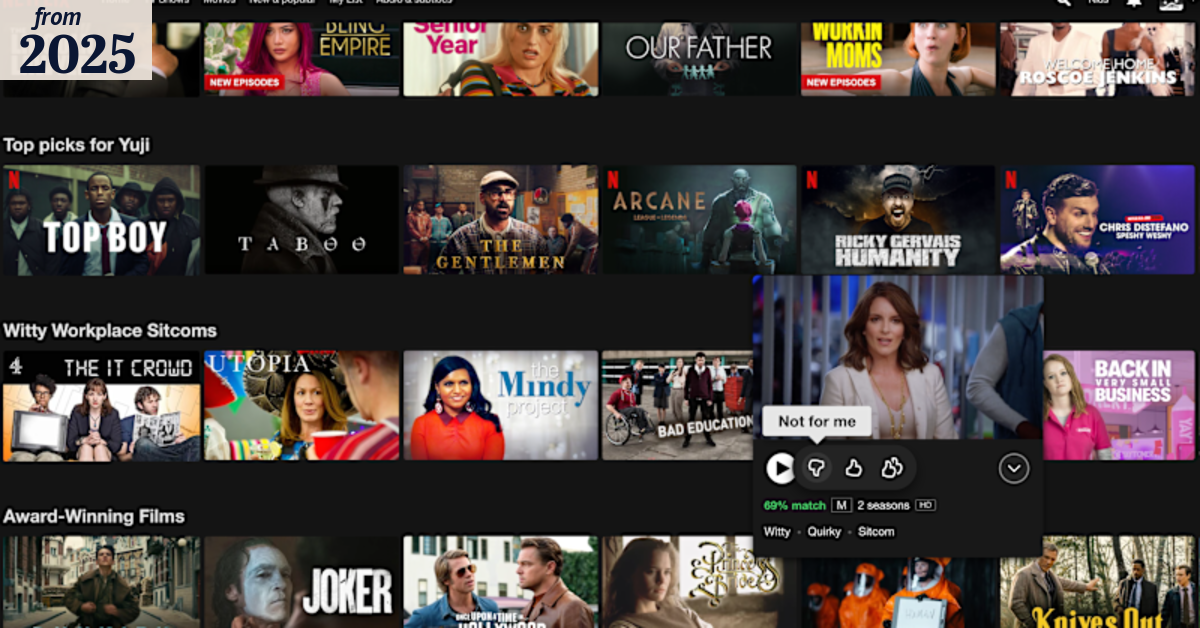 Netflix announces homepage redesign with generative AI tool