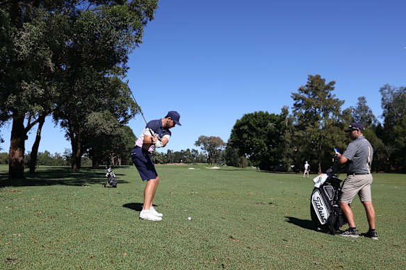 NSW Open 2021: Dylan Perry waiting on call to get back to Japan golf tour