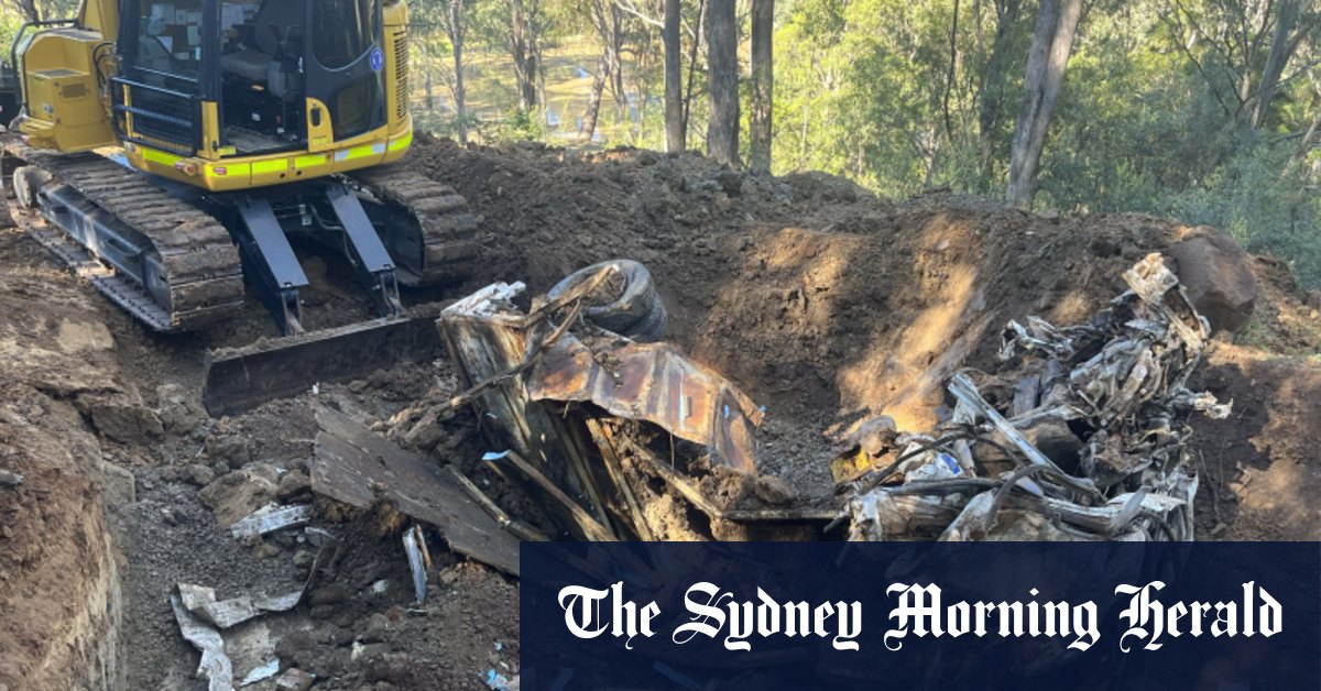 Police dig up buried truck in dead drug diver mystery