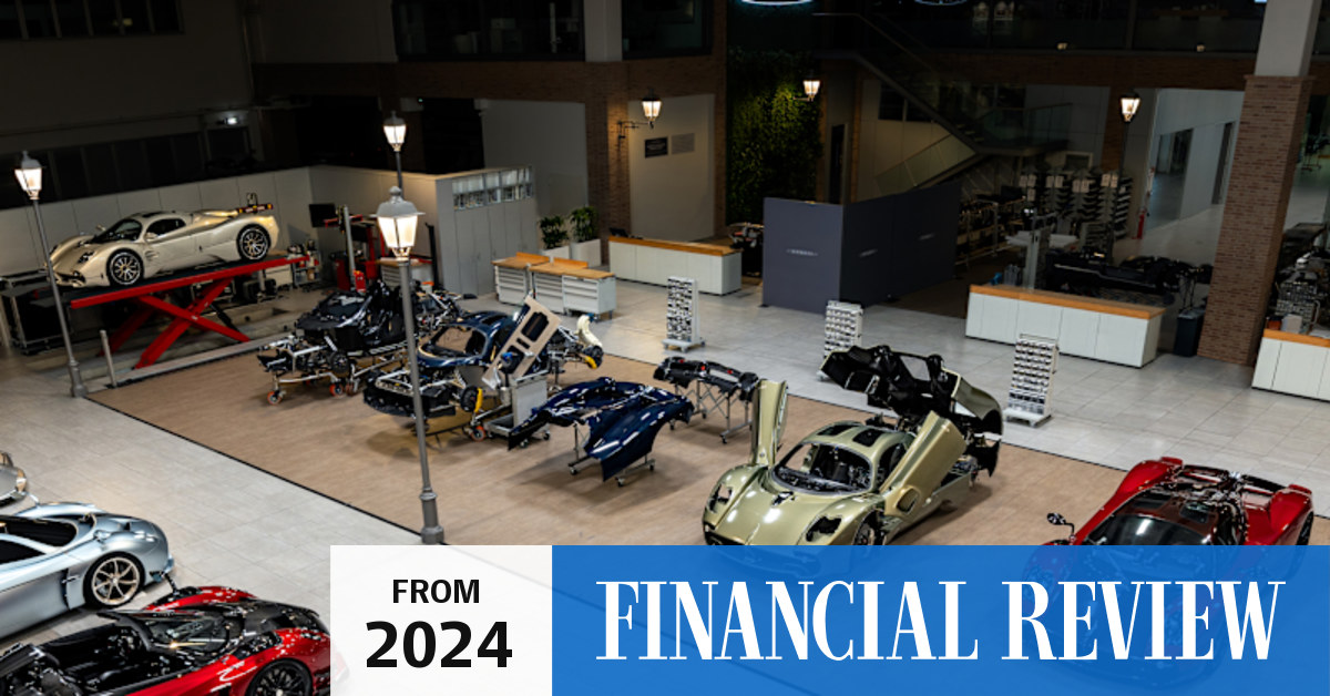 Inside Pagani headquarters, Italy, where hypercars like the Utopia are ...
