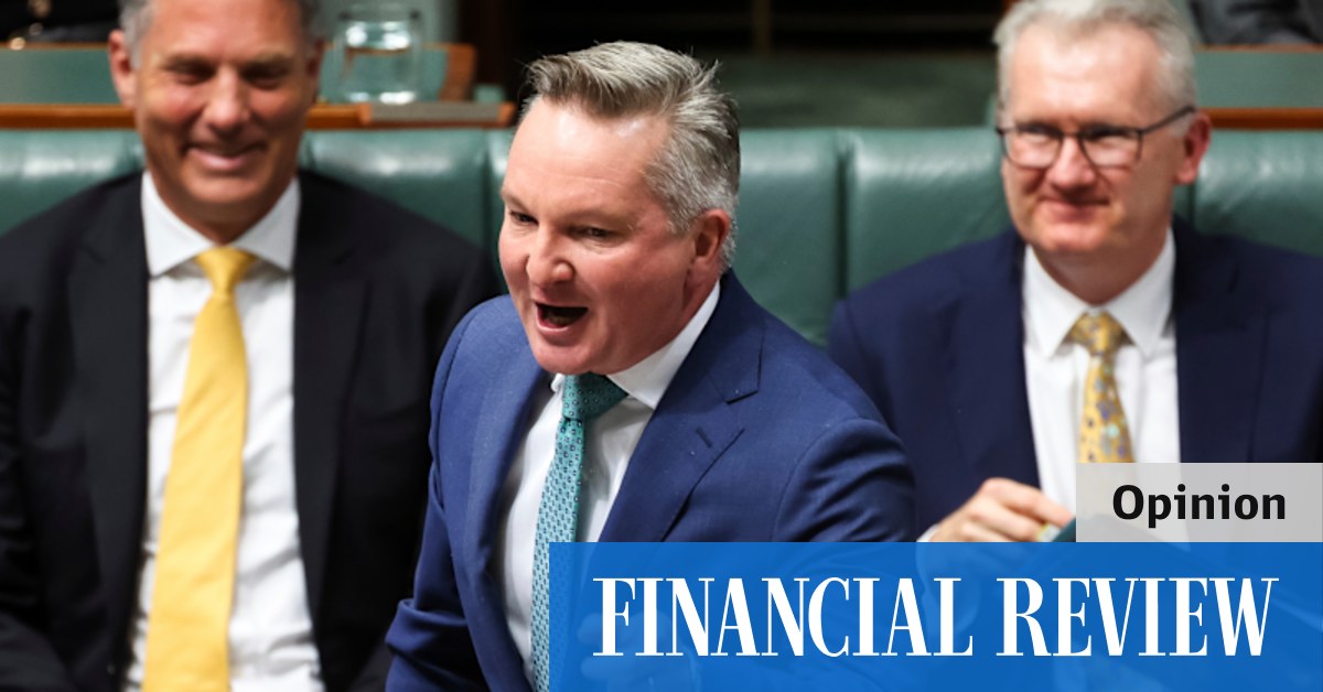 Chris Bowen thrilled with Coalition as Nationals reopen climate wars