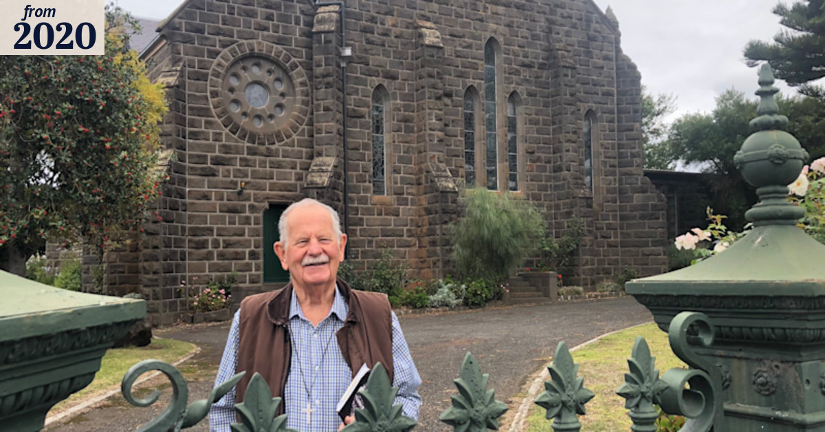 A bleak Easter in the bluestone churches of Victoria's oldest town