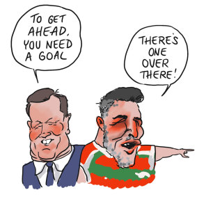 Celebrity accountant Anthony Bell's new role model for clients: Sam Burgess