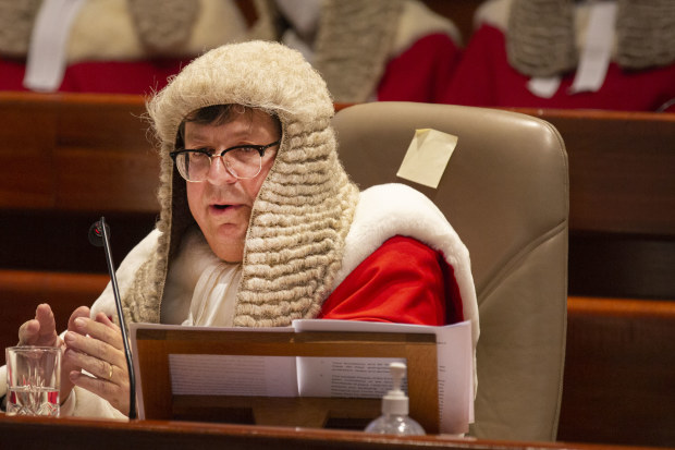 NSW Chief Justice Andrew Bell urges lawyers back to court, helping to ...