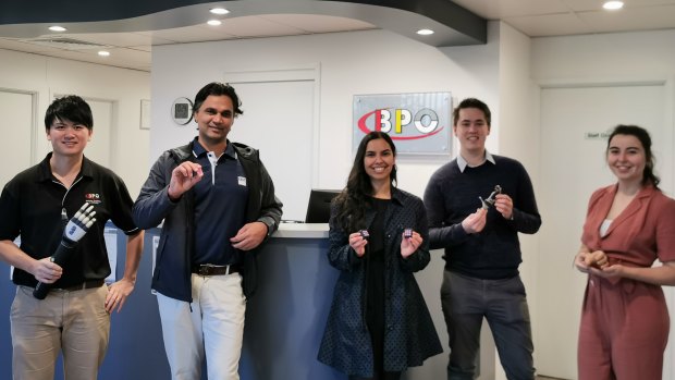 A light touch could help team get its hands on bionics prize