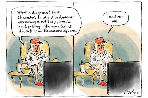 Diplomatic pose prompts a different view of Dan Andrews