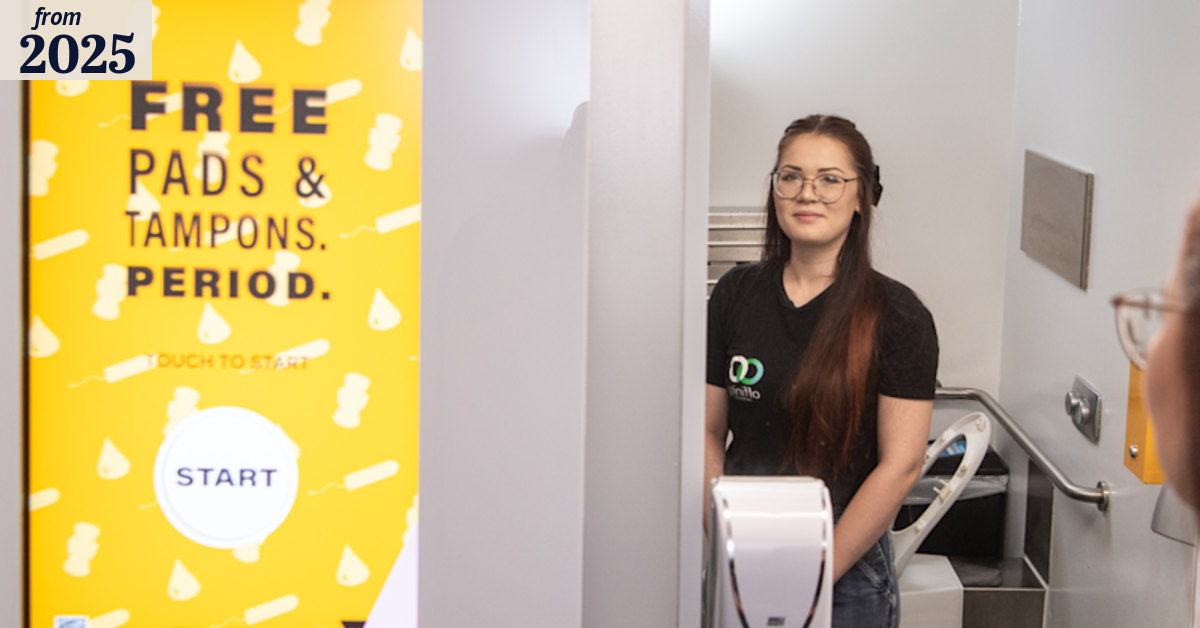 Sanitary products: There’s free vending machines for tampons in Victoria