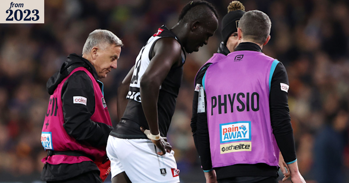 AFL 2023: Port Adelaide fined $100k over Aliir Aliir concussion