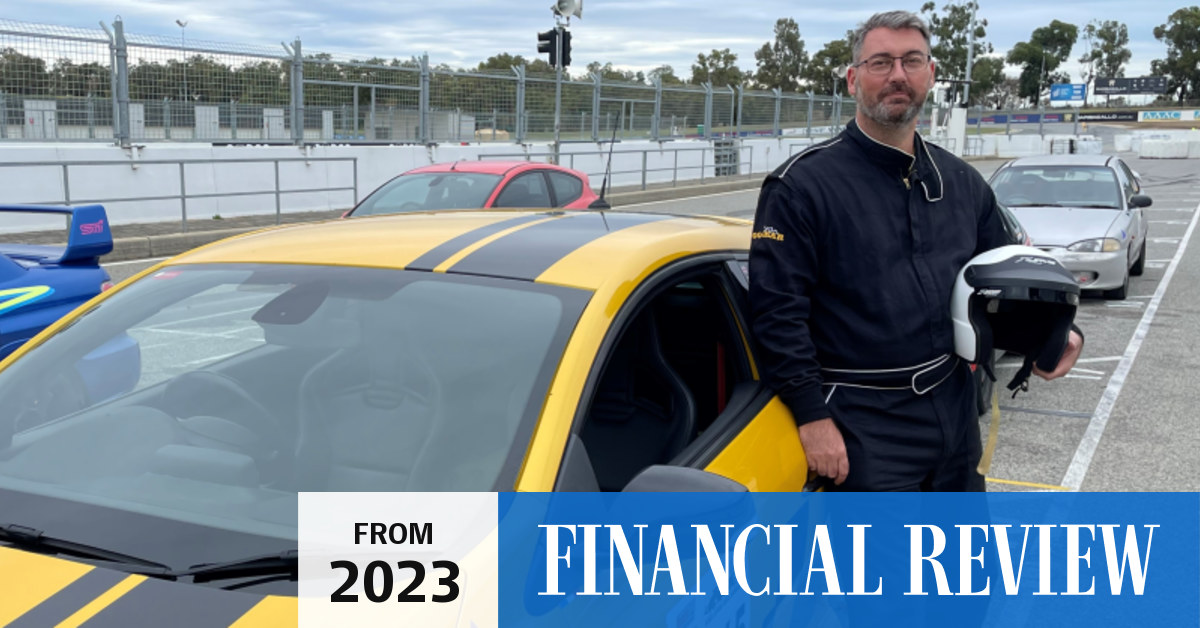 Swoop chief revenue officer Sean Clarke drives at 200km/h in Perth ...