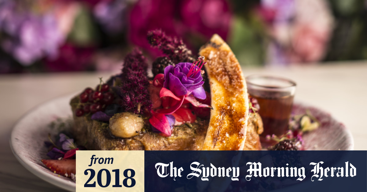 The 'wow' factor an essential ingredient in Sydney brunch