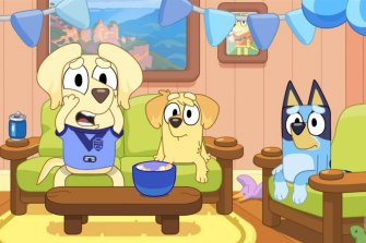 Bluey: the Blues-loving Janelle who bleeds maroon in real life