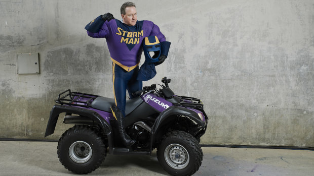 'I have to be at one with the fans': Storm Man reveals his game plan