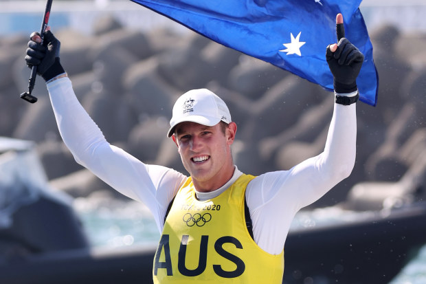 Sailor secures Australia’s record haul of four gold in one day