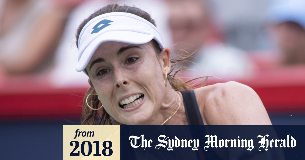 Alize Cornet handed violation for changing shirt on court at US Open