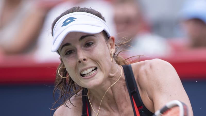 Alize Cornet handed violation for changing shirt on court at US Open