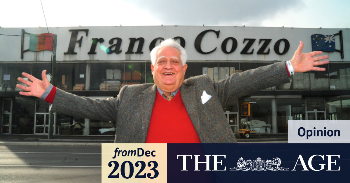 How Franco Cozzo changed the face of Australian advertising