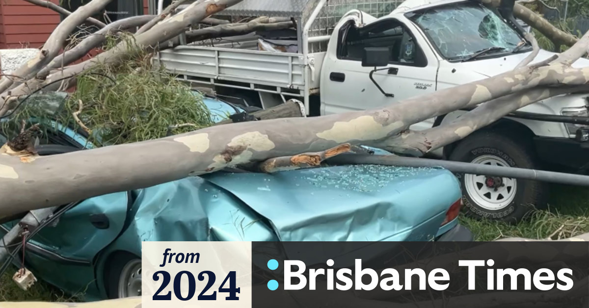 Queensland cops a soaking as ex-cyclone leaves its mark