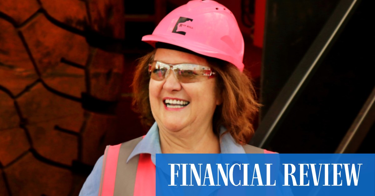 Gina Rinehart, Australia’s richest person, on work, loyalty and 30 ...