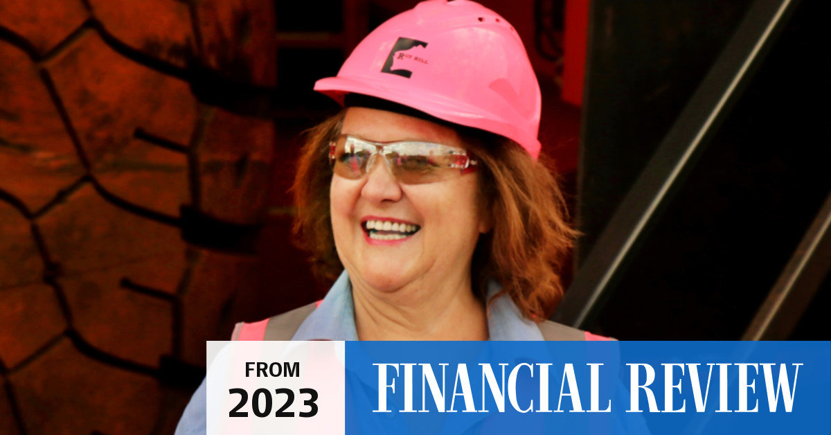 Gina Rinehart, Australia’s richest person, on work, loyalty and 30 ...