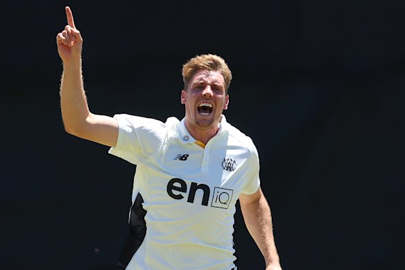 Green impresses on return to bowling as Webster presses Ashes case with ...