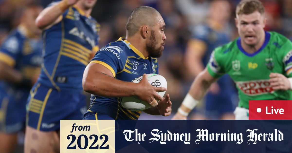 NRL finals 2022 LIVE updates: Parramatta Eels v Canberra Raiders ...