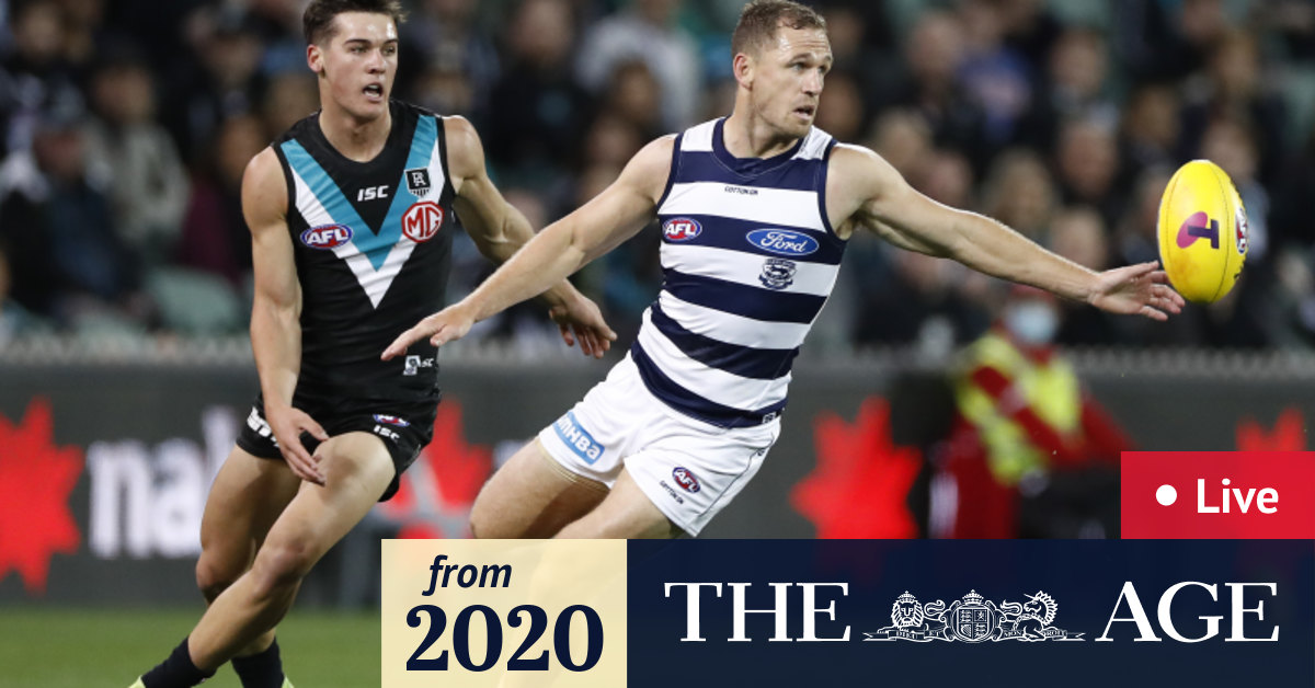 AFL finals 2020 LIVE updates: Port Adelaide vs Geelong Cats at Adelaide ...