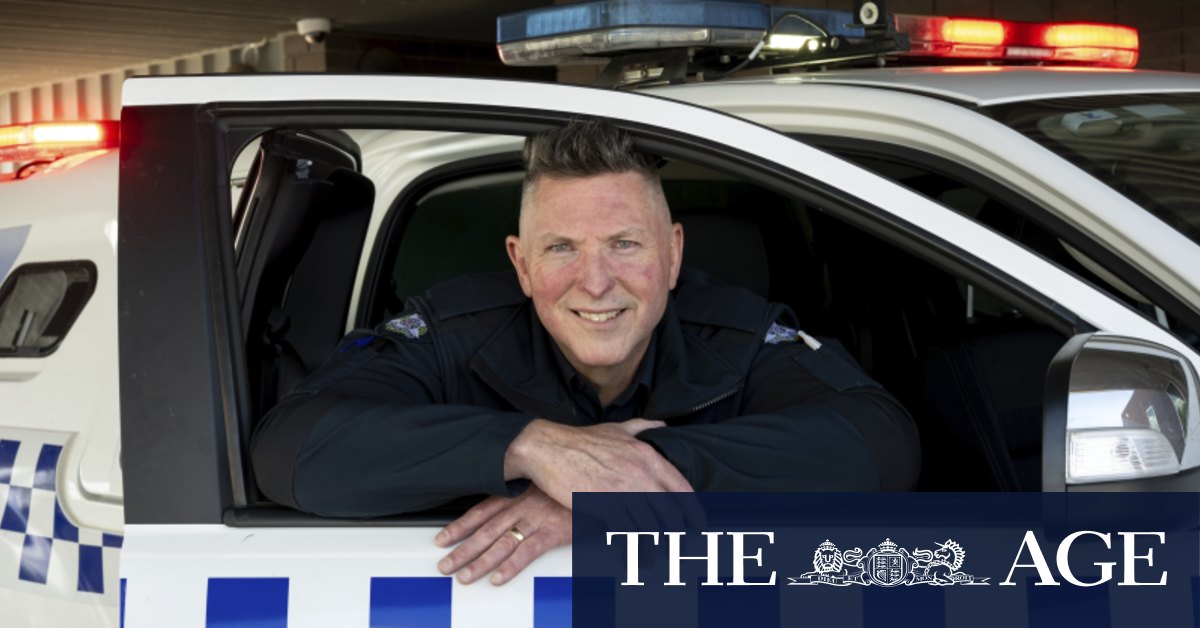 Victoria Police: Father follows son into police force after career change