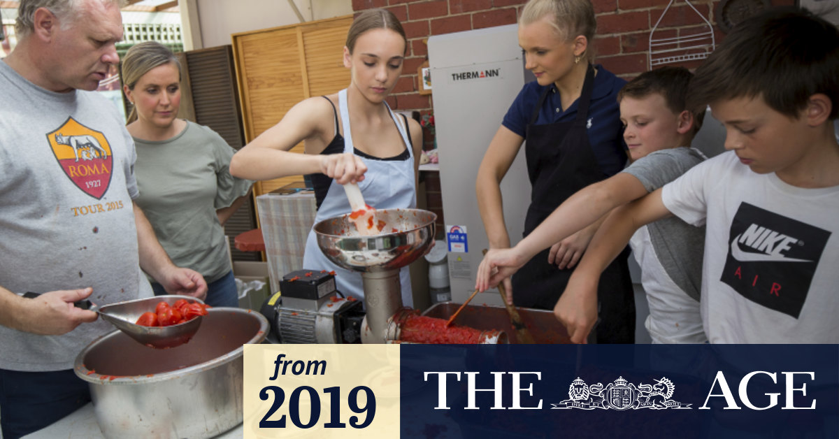 It's a messy job and everyone wants to do it: Families keep Italian ...