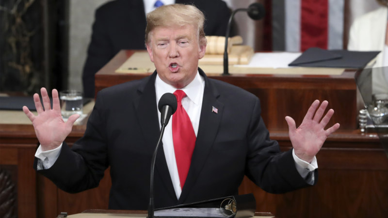 Trump's State of the Union address LIVE: US President confirms second ...