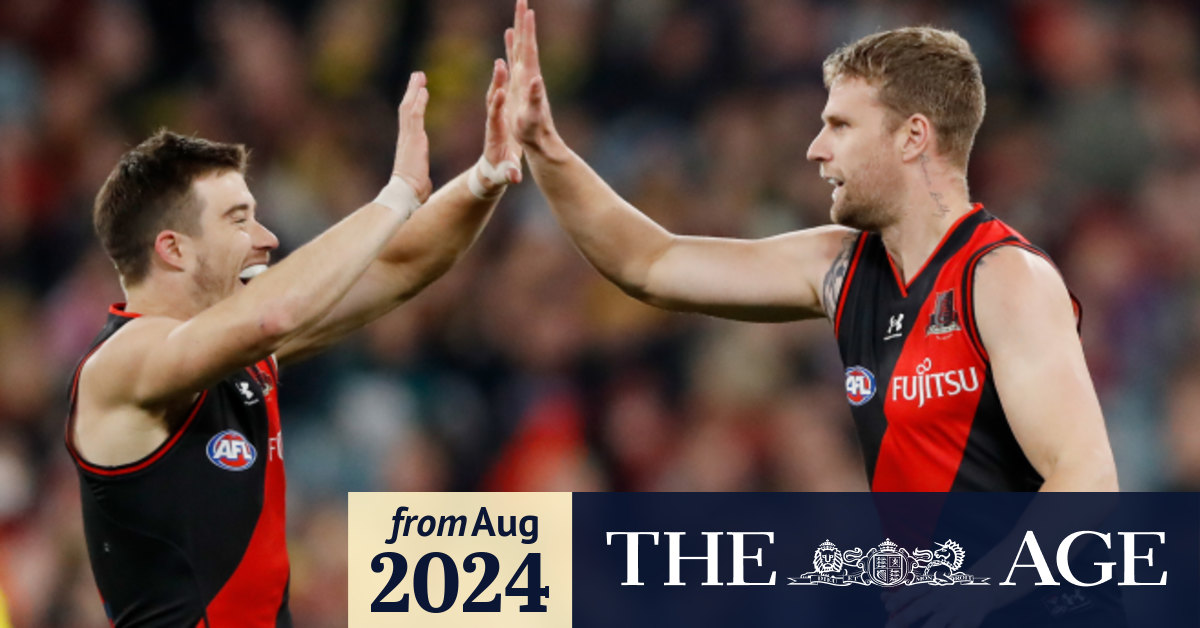 AFL 2024: Essendon Bombers captain Zach Merrett has his say after Jake ...